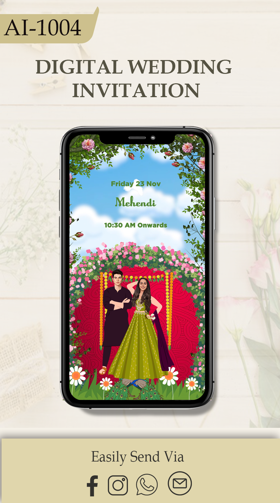 Wedding Video Invitation | AI-1004