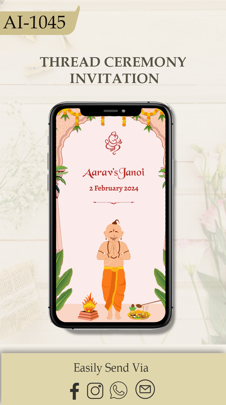 Thread Ceremony Invitation Video